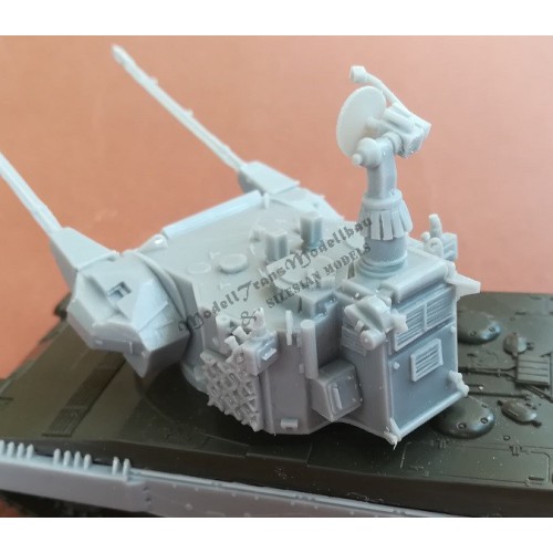Marksman AA turret. Conversion for Leopard 2A4 Revell.