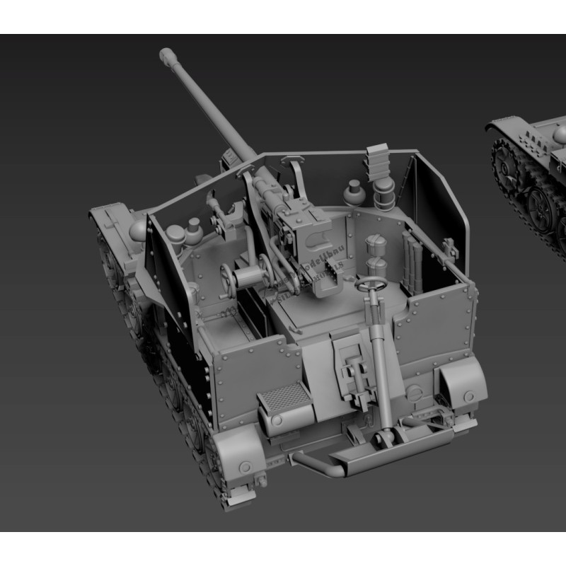 Pz.Sfl.Ia 5cm PaK 38 auf gep. Mun.Schlepper