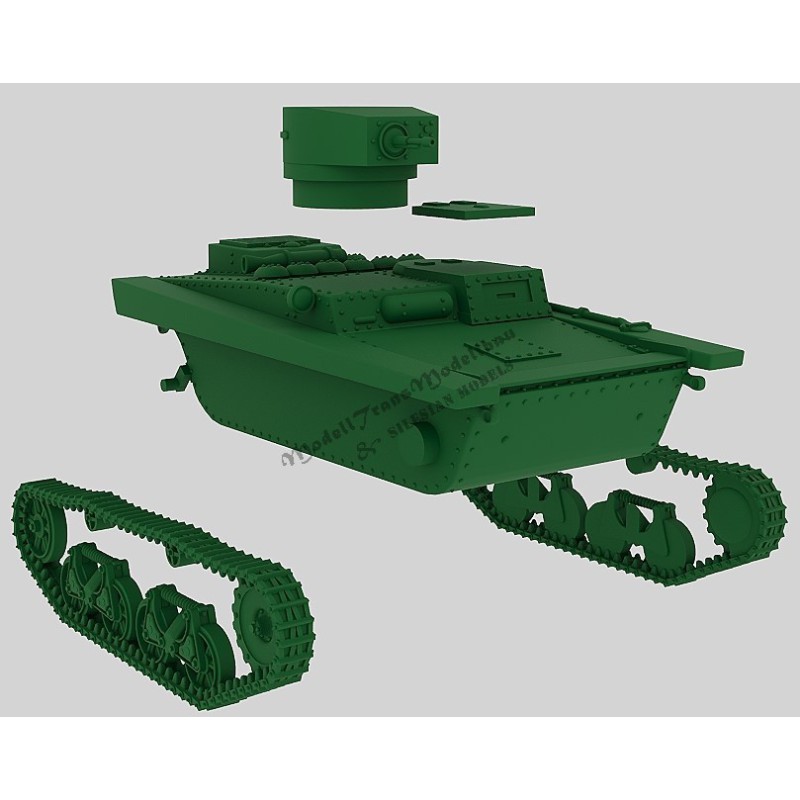 T-37A USSR light tank.