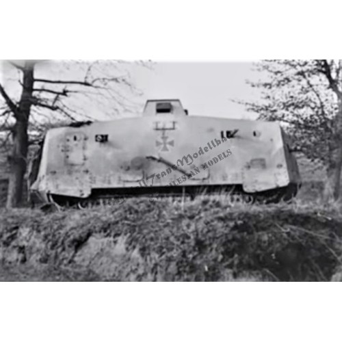 A7V machinen gun tank "Gretchen"