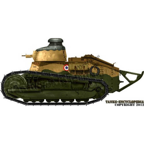 Renault FT-17 turrets. First turret & FT-31 & Nederland