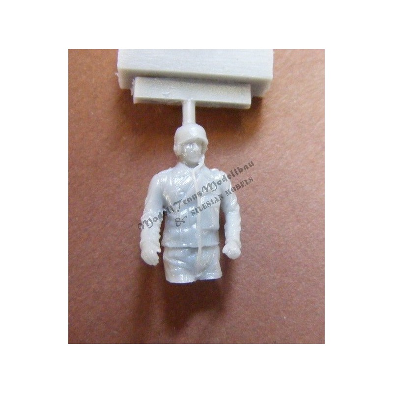 German tank crew. Panzerwaffe'46